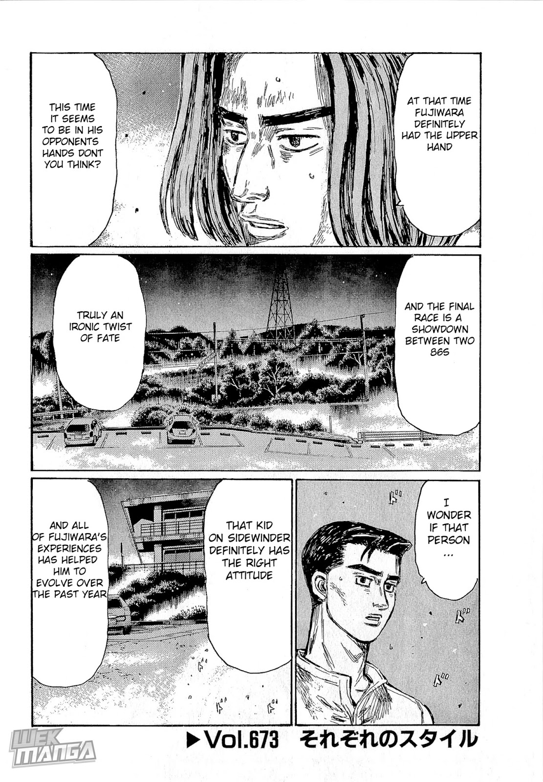 WEK MANGA: Initial D: Vol. 46 - Chapter 673
